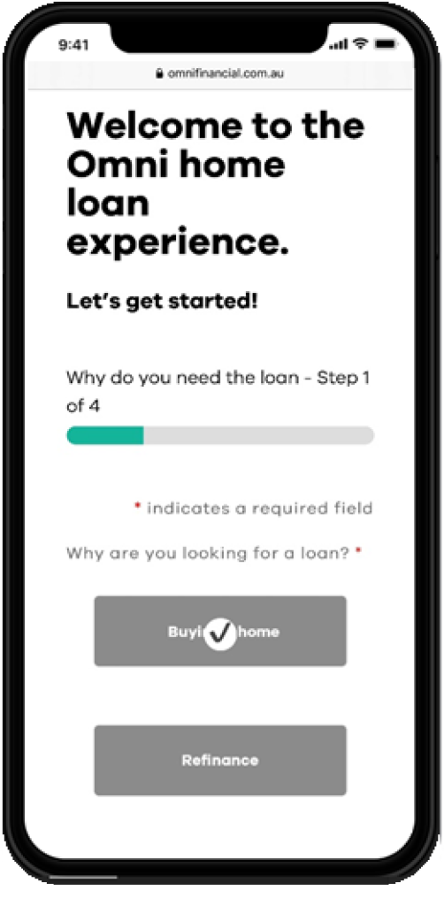 | Omni-Financial: Home Loans, all you need is your phone
